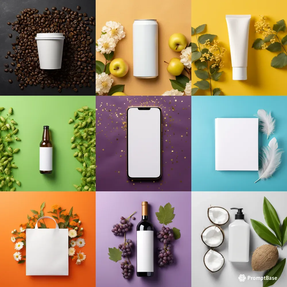 Premium Product Advertising Mockups Midjourney Prompt | PromptBase