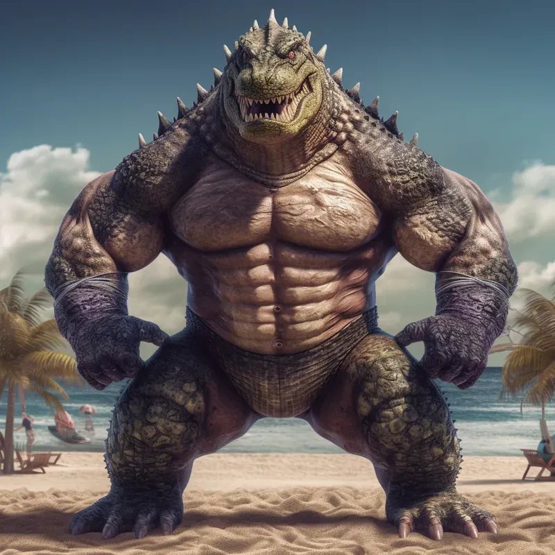 Animal Body Builders Realistic Midjourney Prompt | PromptBase