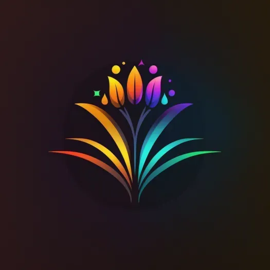 Vibrant Logo Designs Midjourney Prompt | PromptBase