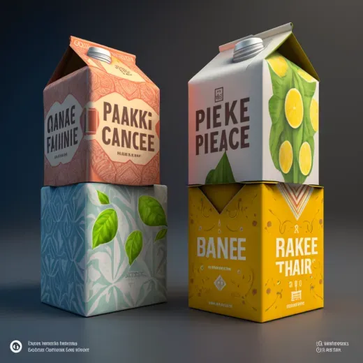 Paper Containers Package Designs Midjourney Prompt | PromptBase