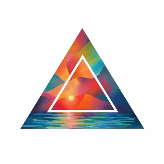 Technicolor Dreamscape Logos Midjourney Prompt | PromptBase