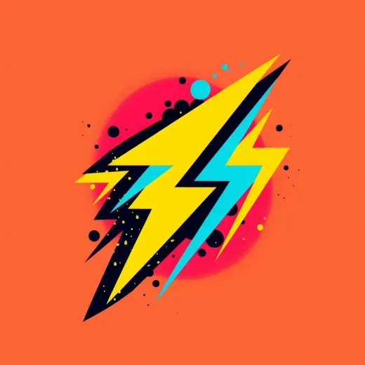 Vibrant Pop Art Portrait Logos Midjourney Prompt | PromptBase