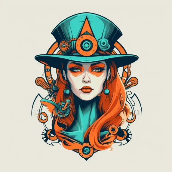 Vibrant Pop Surrealism Logos Midjourney Prompt | PromptBase