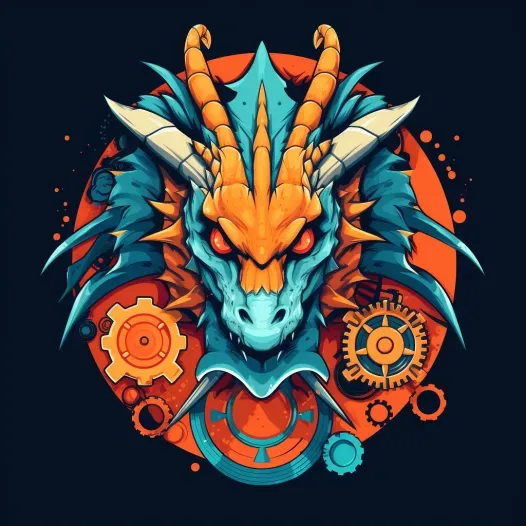 Vibrant Pop Surrealism Logos Midjourney Prompt | PromptBase