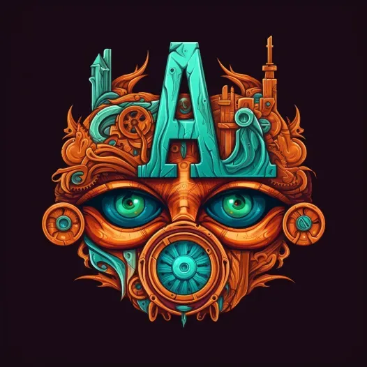 Vibrant Pop Surrealism Logos Midjourney Prompt | PromptBase