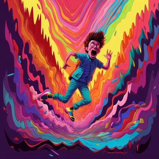 Psychedelic Overload Art Midjourney Prompt | PromptBase