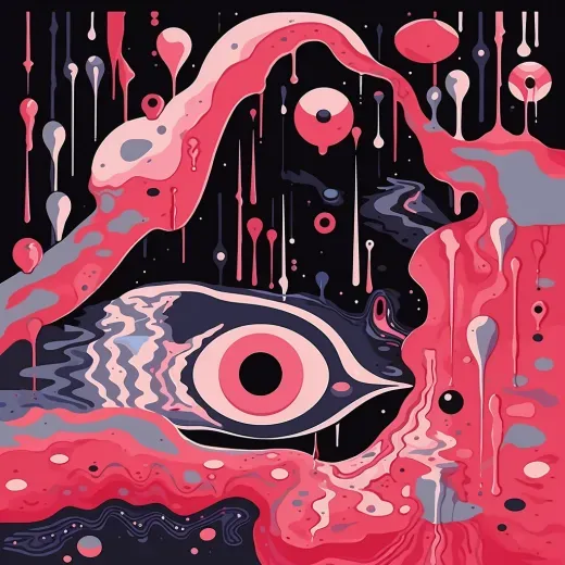 Neopsychedelic Surrealism Artworks Midjourney Prompt | PromptBase