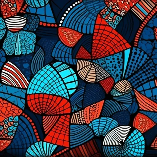 Cubist Fragmentation Patterns Midjourney Prompt | PromptBase