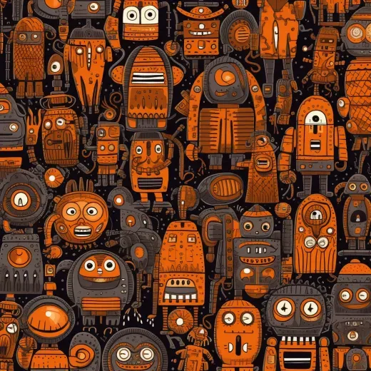 Mischievous Motif Patterns Midjourney Prompt | PromptBase