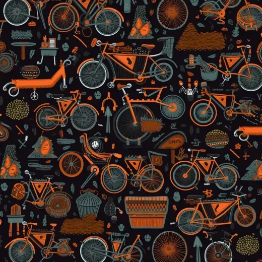 Mischievous Motif Patterns Midjourney Prompt | PromptBase