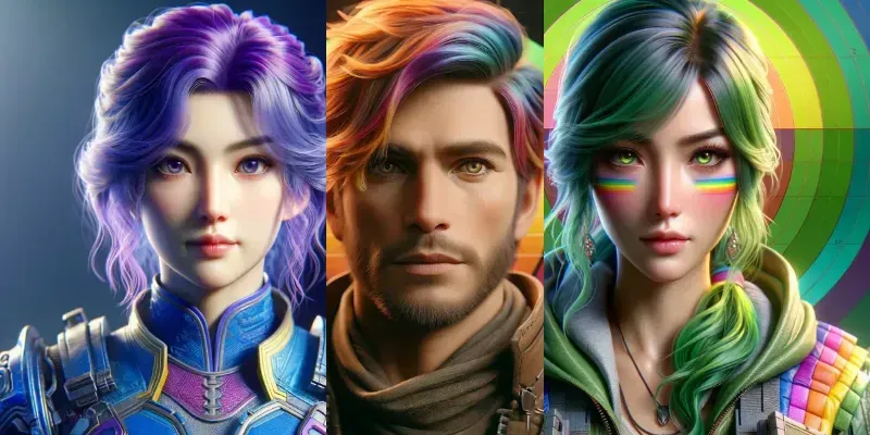 Realistic Game Character Portraits Generator App | PromptBase