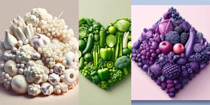 Fruits And Vegetables Geometry DALL·E Prompt | PromptBase