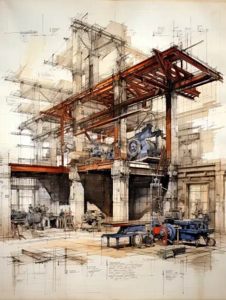 Engineering Drawings Midjourney Prompt | PromptBase
