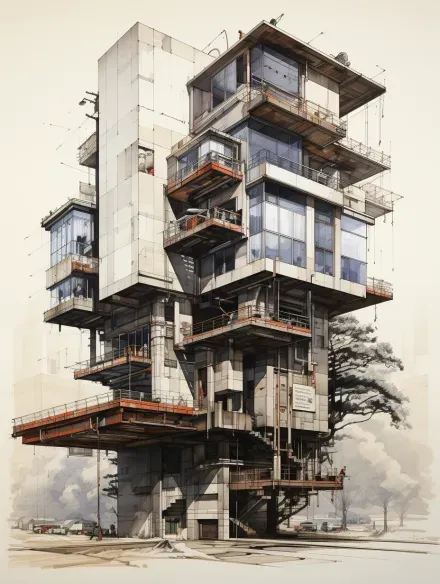 Engineering Drawings Midjourney Prompt | PromptBase