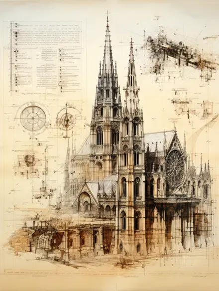 Engineering Drawings Midjourney Prompt | PromptBase
