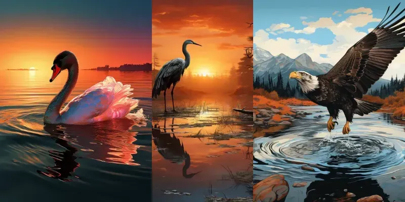 Bird Emergences Midjourney Prompt | PromptBase