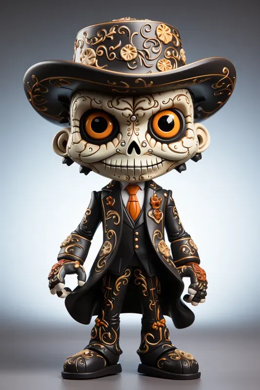 Style Of Mexican Skeletons Midjourney Prompt | PromptBase