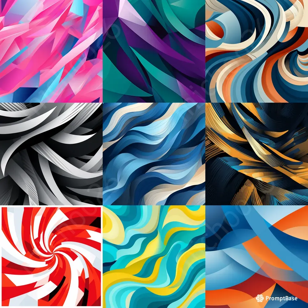 Abstract Trenchcore Color Patterns Midjourney Prompt | PromptBase
