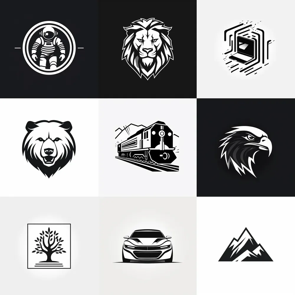 Beautiful Professional Logos Midjourney Prompt | PromptBase