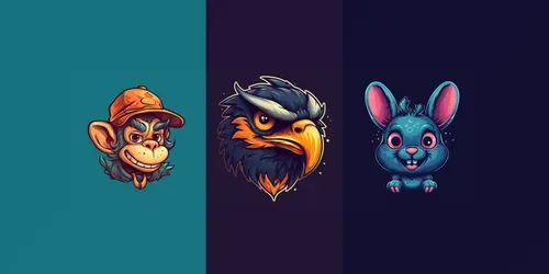 Fresh Funny Mascot Logo Designs Midjourney Prompt | PromptBase