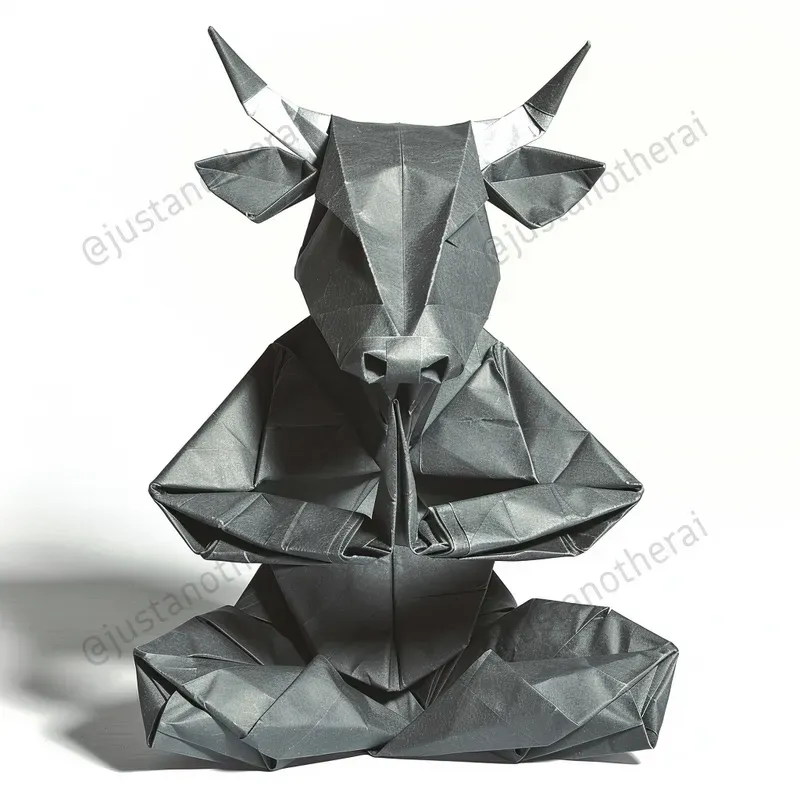 Origami Animal Yoga Poses Midjourney Prompt | PromptBase