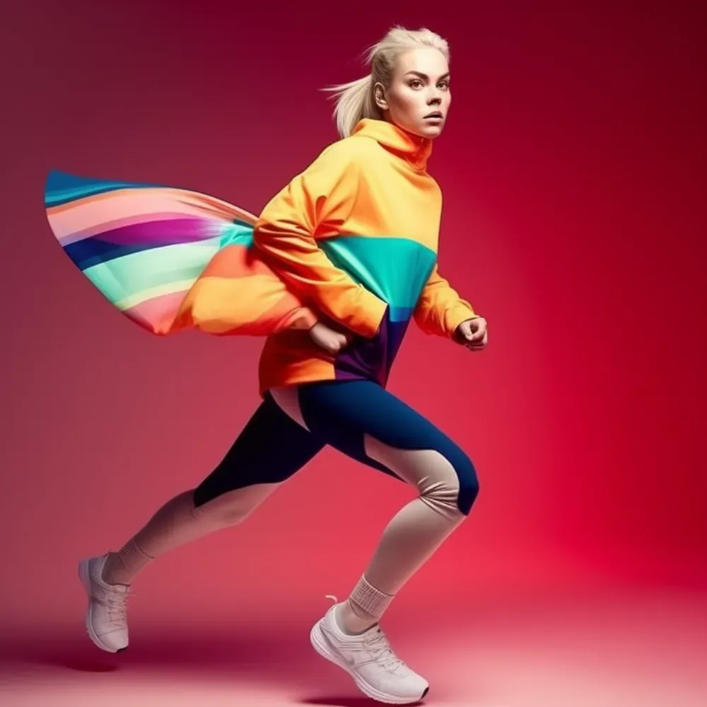 Colorful Apparel Fashion Photos Midjourney Prompt | PromptBase