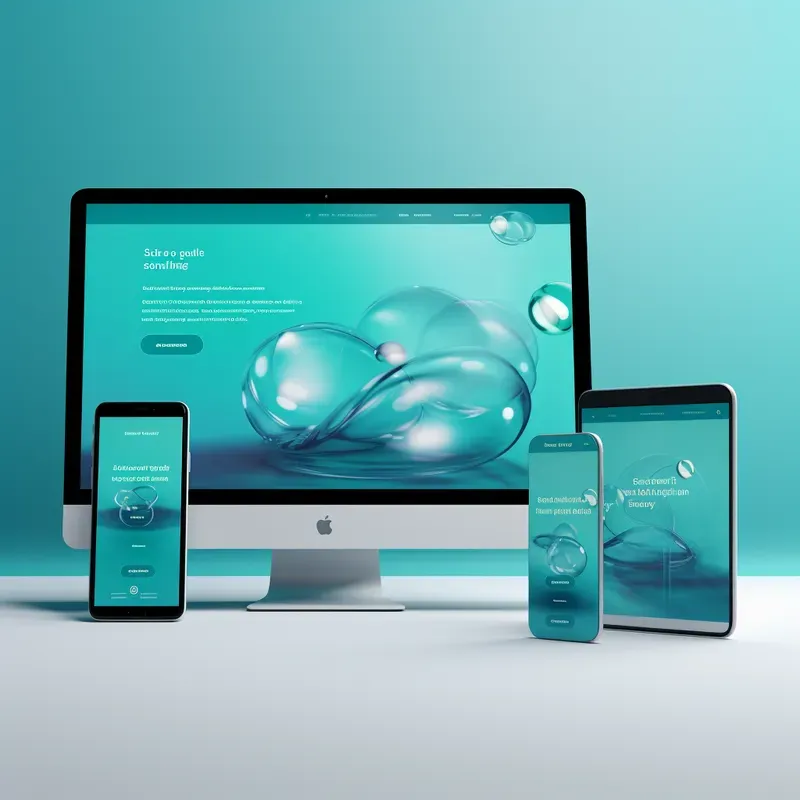 Glossy Website Design Inspirations Midjourney Prompt | PromptBase