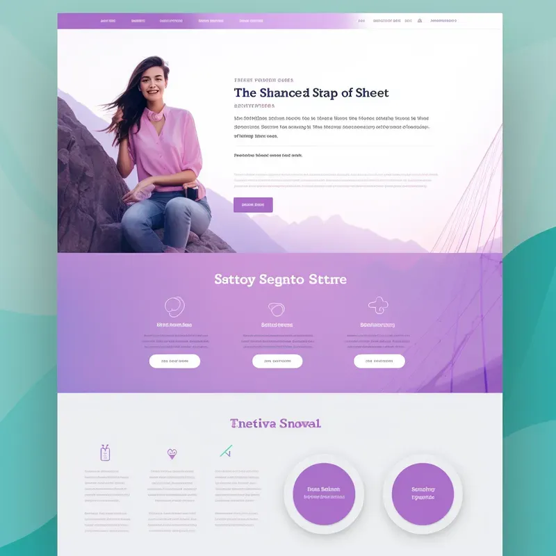 Glossy Website Design Inspirations Midjourney Prompt | PromptBase