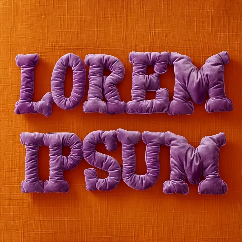 Soft Suede Velvet Font Alphabet Letters Midjourney Prompt | PromptBase