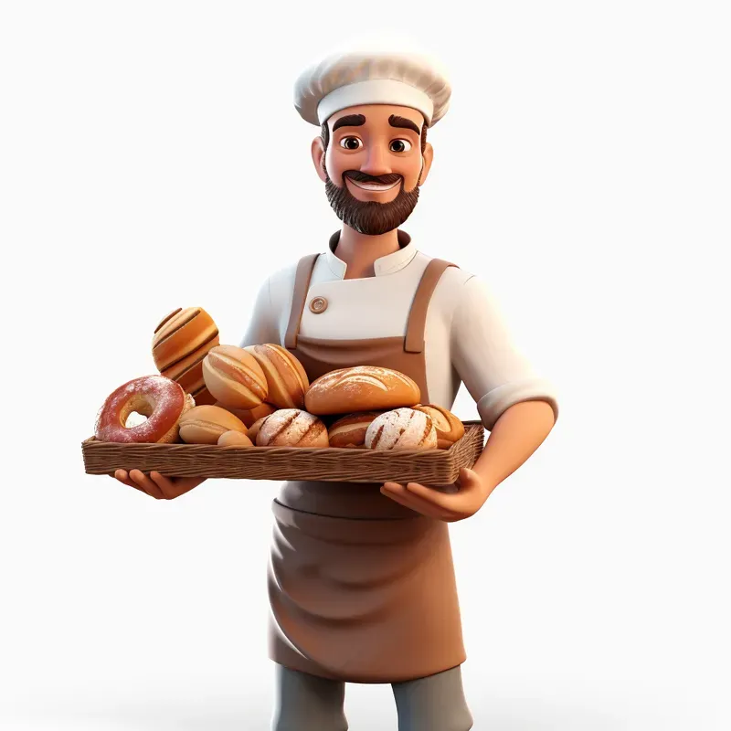 3D Clean Characters Apple Android Style Midjourney Prompt | PromptBase