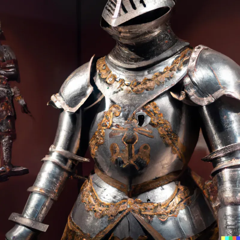 Realistic Medieval Armor Design DALL·E Prompt | PromptBase