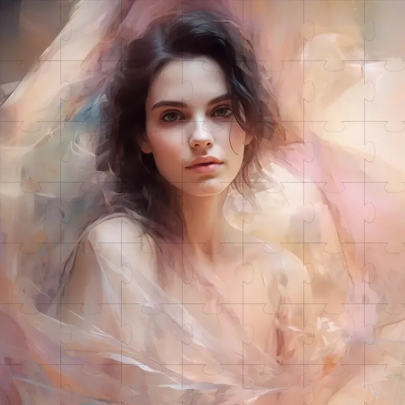 Light Dreamy Watercolor Portraits Midjourney Prompt | PromptBase