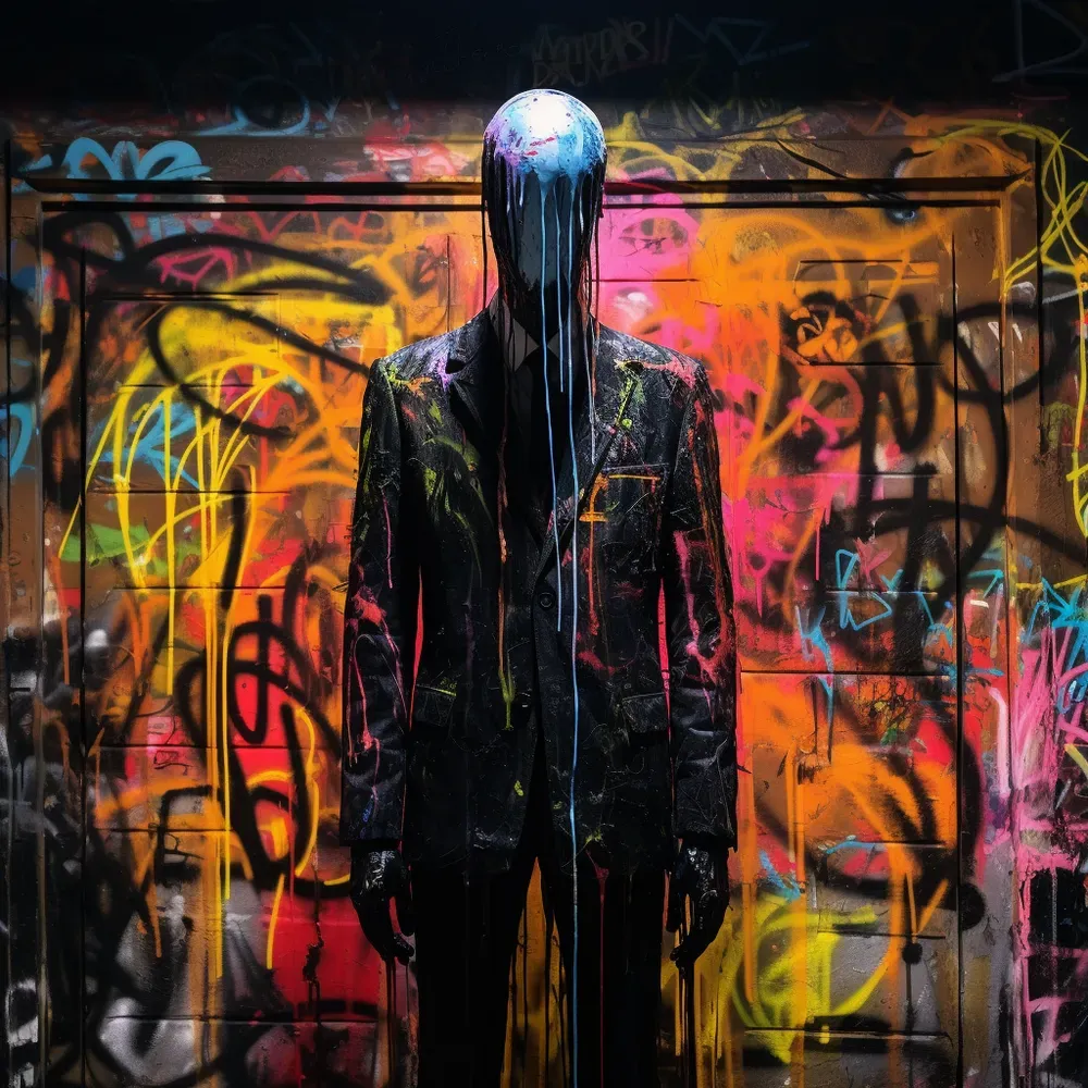 Phantom Street Grafitties Midjourney Prompt | PromptBase