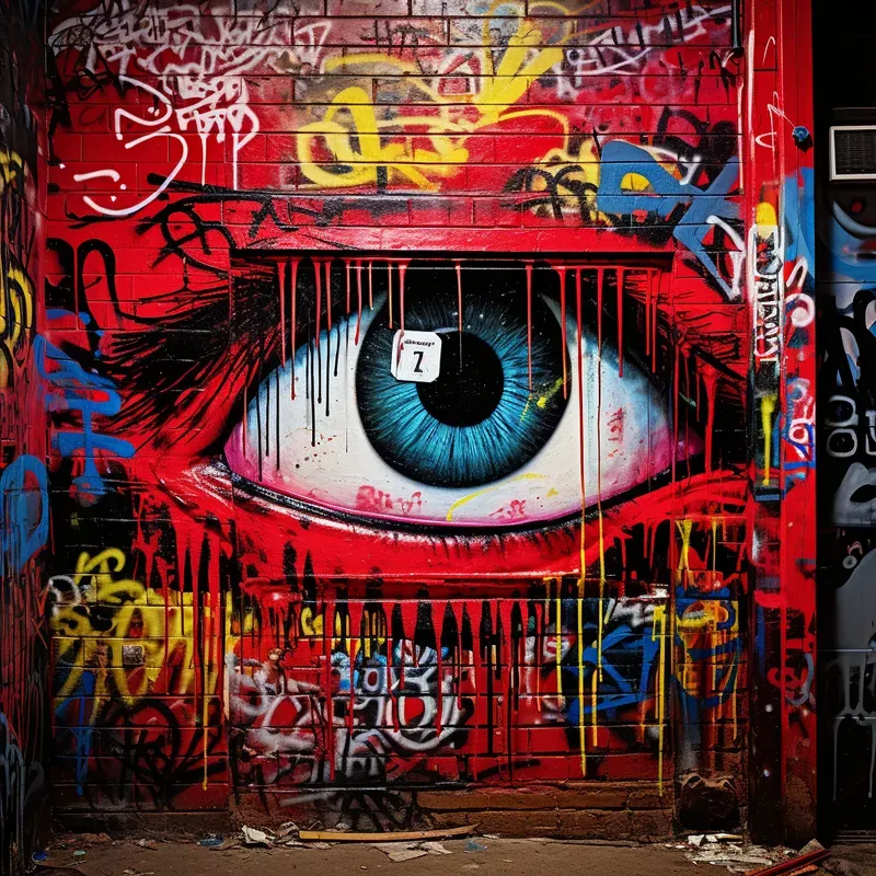 Phantom Street Grafitties Midjourney Prompt | PromptBase