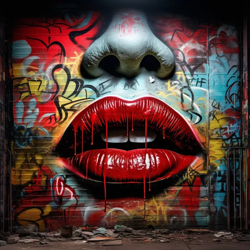 Phantom Street Grafitties Midjourney Prompt | PromptBase