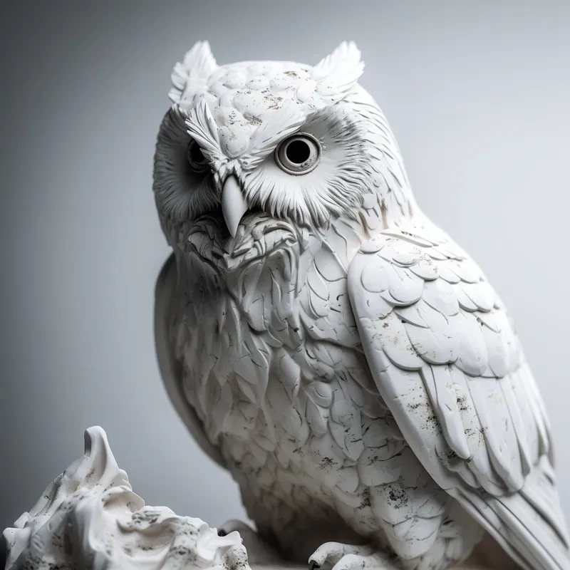 Highly Realistic Animal Sculptures Midjourney Prompt | PromptBase