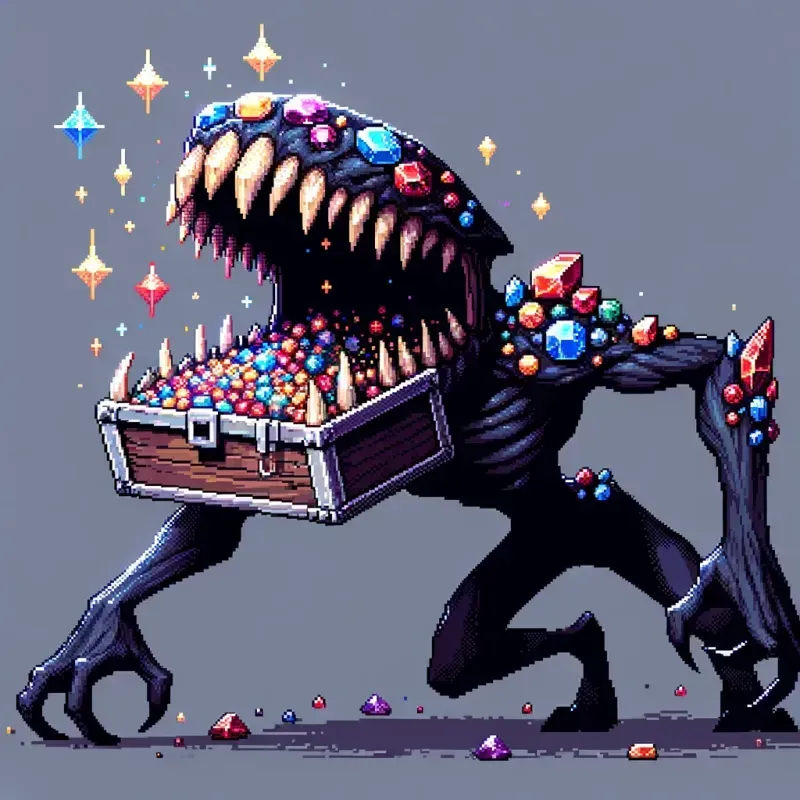 Detailed Jrpg Style Pixel Art Enemies DALL·E Prompt | PromptBase