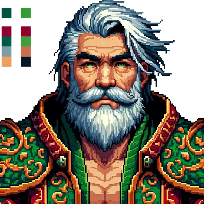 Retro Jrpg Style Portraits DALL·E Prompt | PromptBase