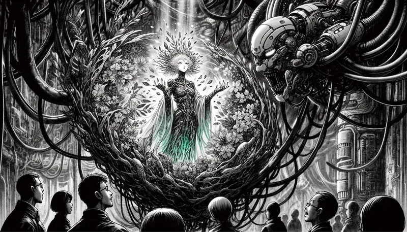 Seinen Manga Panel Illustrations DALL·E Prompt | PromptBase