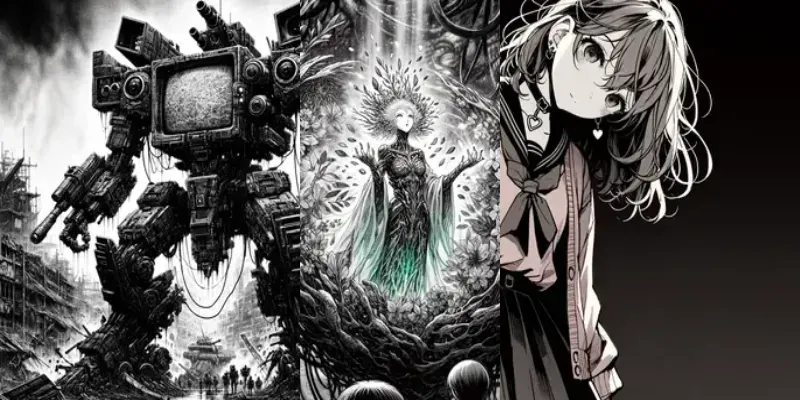 Seinen Manga Panel Illustrations DALL·E Prompt | PromptBase
