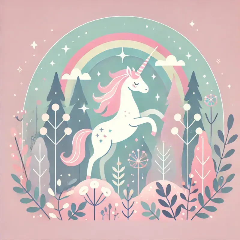 Simple Pastel Vector Designs For Kids DALL·E Prompt | PromptBase
