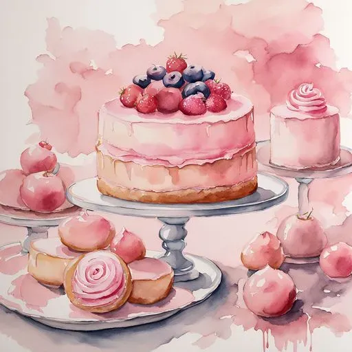 Flirty Illustrations In Watercolor Stable Diffusion Prompt | PromptBase
