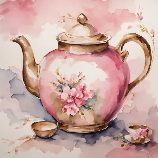 Flirty Illustrations In Watercolor Stable Diffusion Prompt | PromptBase