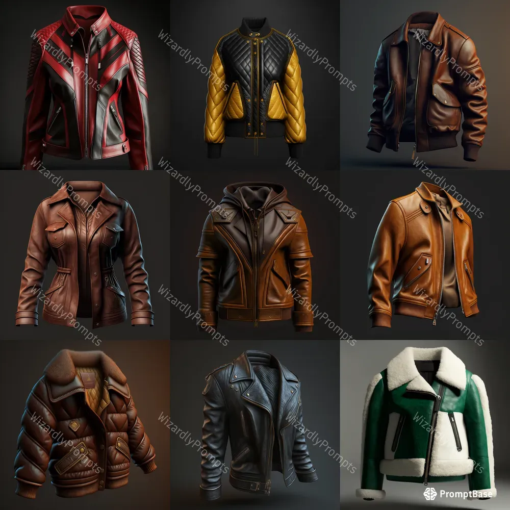 Leather Jackets Midjourney Prompt | PromptBase