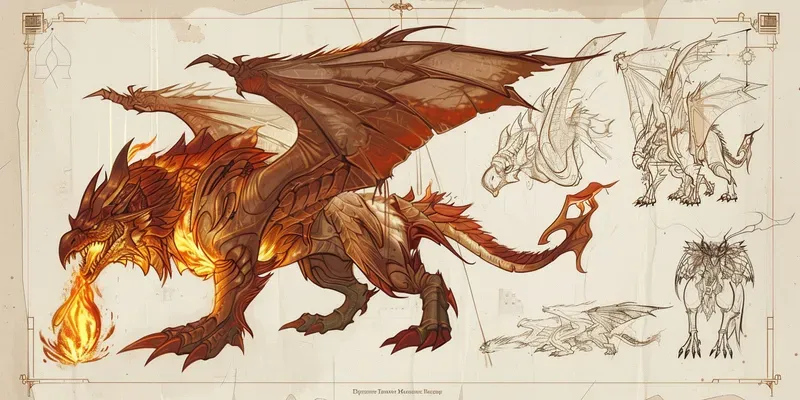 Fantasy Creature Designs Midjourney Prompt | PromptBase