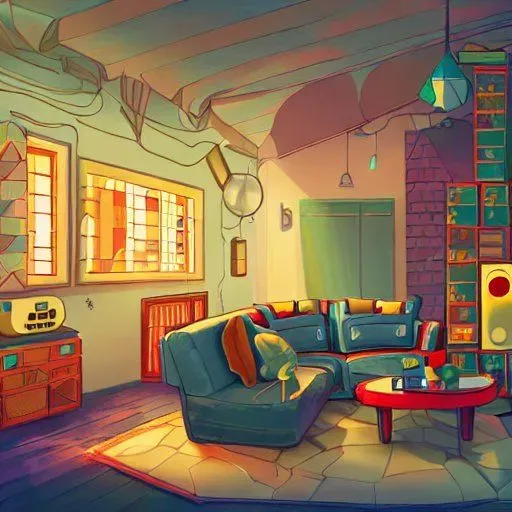 Cartoony Video Game Style Environments Stable Diffusion Prompt | PromptBase