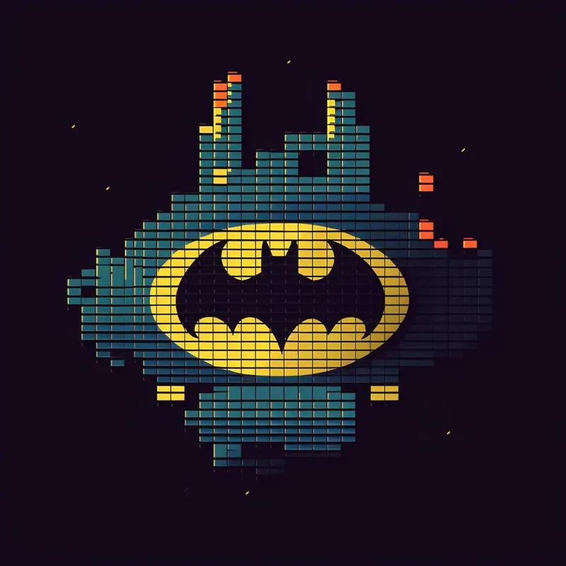 Funny Pixel Logos Midjourney Prompt | PromptBase