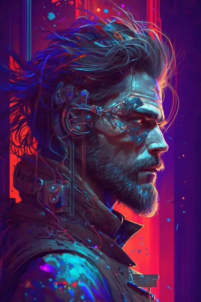 Retro-futuristic Sci-fi Portraits Midjourney Prompt | PromptBase