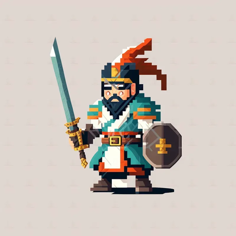 Nft Pixel Art RPG Characters Midjourney Prompt | PromptBase