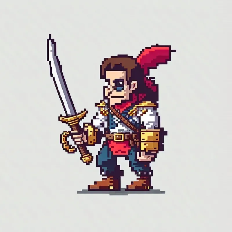 Nft Pixel Art RPG Characters Midjourney Prompt | PromptBase
